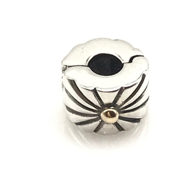Pandora | Jewelry | Pandora Retired 925 4k Sunburst Clip Charm | Poshmark